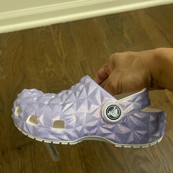 CROCS | Shoes | Crocs Purple Classic Geometric Clog | Poshmark